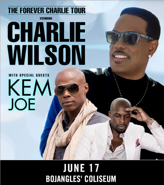 The Forever Charlie Tour ft. Charlie Wilson, KEM, & JOE at Bojangles ...