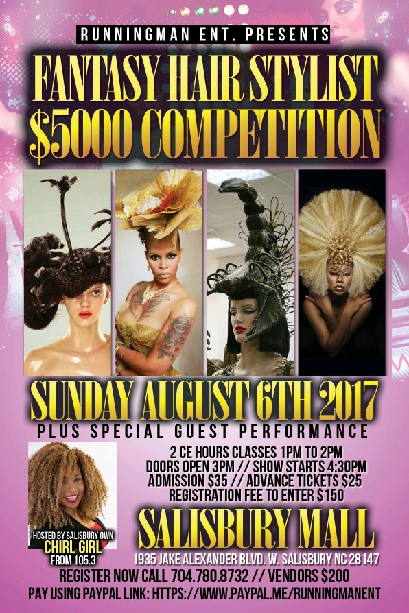 Fantasy Hair Stylist Competition - 105.3 RnB